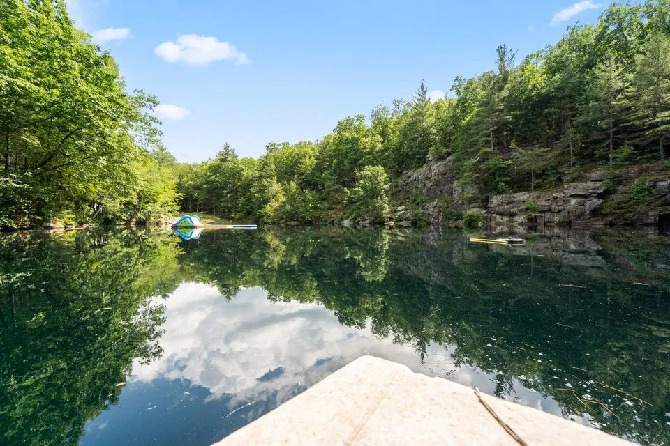Cliff House at Tonella King Quarry | Milford NH Luxury Scenic Retreat