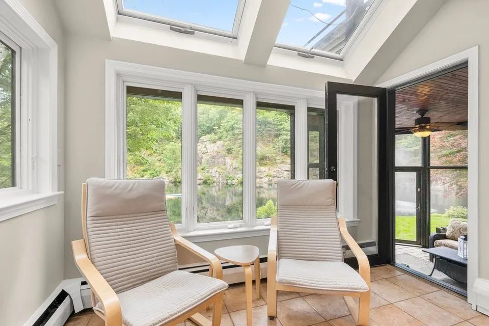 Cliff House at Tonella King Quarry | Milford NH Luxury Scenic Retreat